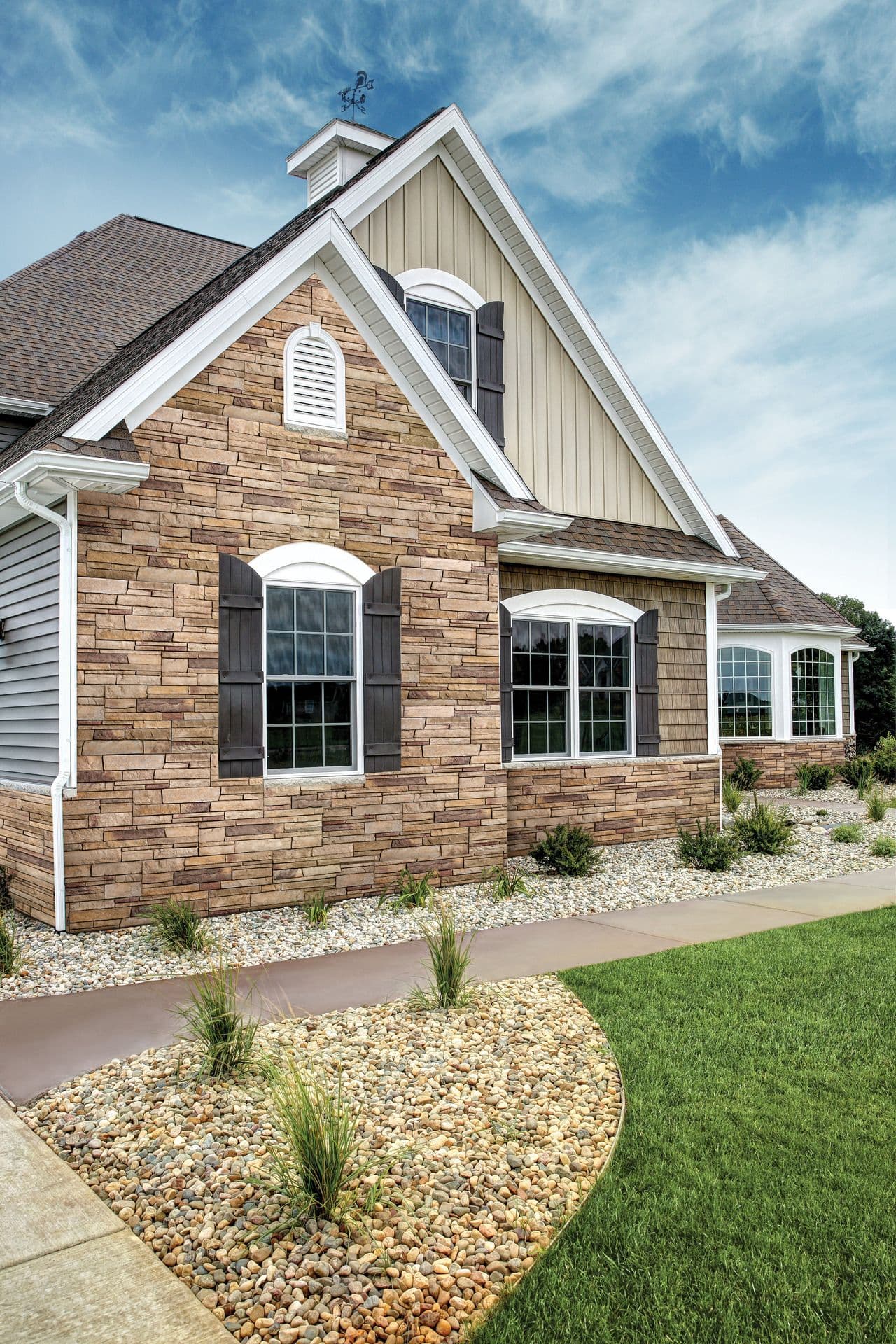 Versetta Stone Siding Installation | K&H Home Solutions
